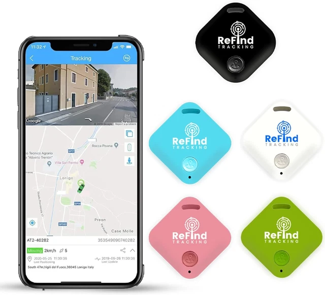 REFIND R4 SMART Tracker for Android and iPhone. Mini GPS Tag Bluetooth ...