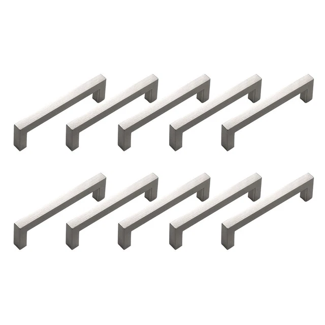 POIGNÉE D'ARMOIRE DE cuisine design carré simple et élégant alliage d ...