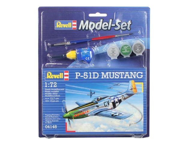P-51D MUSTANG SET 1:72 Plastique Model Kit Revell EUR 24,32 - PicClick FR