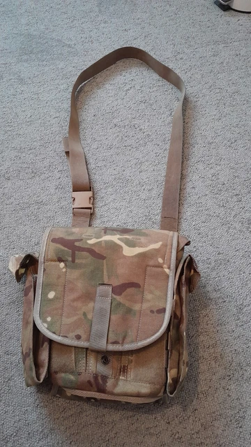 GENUINE BRITISH ARMY MTP GSR Gas Mask / Respirator FIELD PACK Bag ...