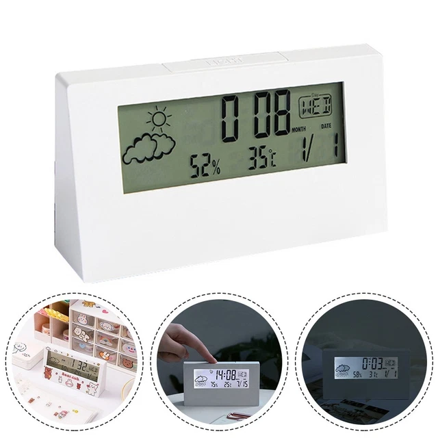 FOR MAISON ALARME Horloge Thermohygrometer Minuteur Num rique Temp ...