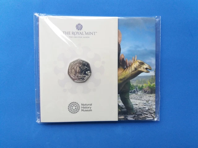 ROYAL MINT 2024 'STEGOSAURUS' 50p PACK .. SEALED £12.00 - PicClick UK