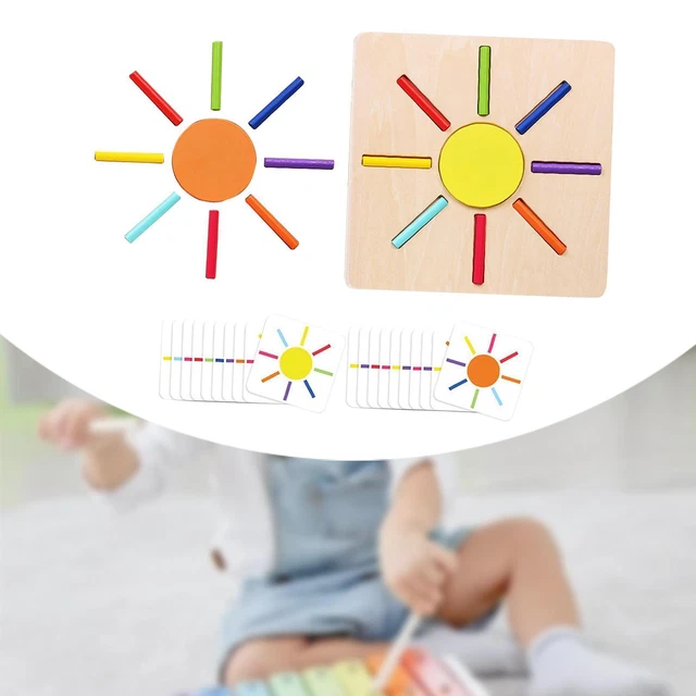 JEU DE CORRESPONDANCE des couleurs pour tout-petits, motricité fine ...