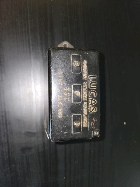 JAGUAR E TYPE Lucas Current Voltage Control Box B90 Exchange 6GC 12V ...