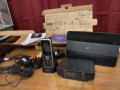 BT SMART HUB Wireless Router Bundle,Power Supply & Broadband Cable ...