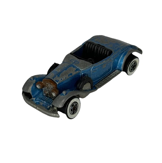VINTAGE 1982 HOT Wheels Rolls-Royce Metallic Blue Classic Roadster ...