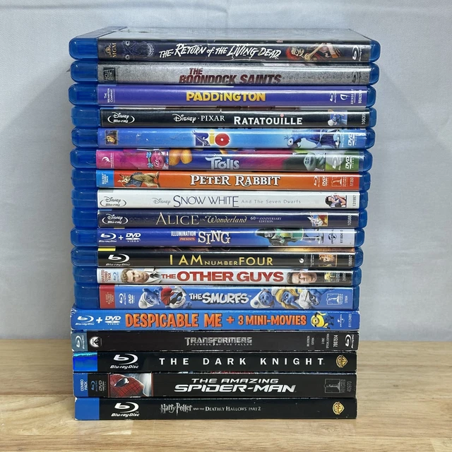 LOT OF 18 Blu-Ray DVDs Some w/ Digital and DVD Copies - Disney and More ...