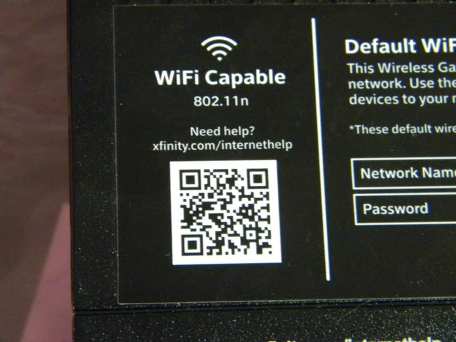 XFINITY WIFI BATTERY backup router modem model tg862g/ct WIFI 802.11n ...