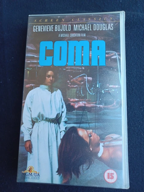 'COMA' VHS 1995 movie 108 minutes MGM/UA (15) £9.98 - PicClick UK