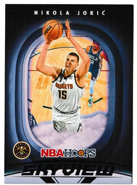 2023-24 PANINI NBA Hoops Basketball Skyview Nikola Jokic #19 Denver ...
