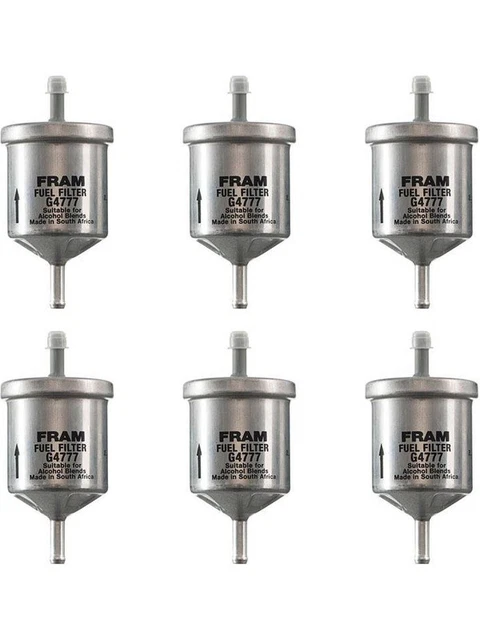 6 X FRAM Fuel Filter G4777 fits Nissan 200SX 2.0 S15 2000 Turbo EUR 98 ...