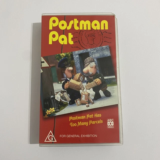 POSTMAN PAT VHS - Postman Pat Has Too Many Parcels Vintage 1997 Kids ...