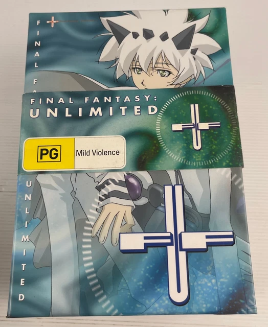 FINAL FANTASY UNLIMITED Collection 1 2 3 4 5 6 7 Complete DVD Box Set ...