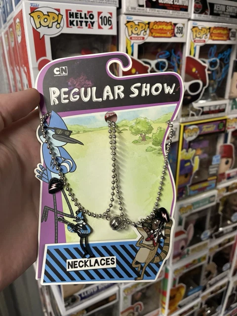 REGULAR SHOW MORDECAI And The Rigbys Best Friend Necklace Set Cartoon ...