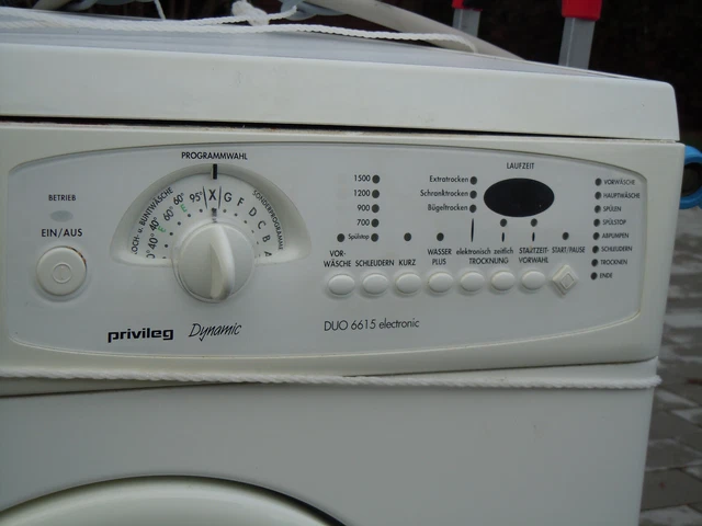 WASCHMASCHINE PRIVILEG DYNAMIC Duo 6615 electronic älteres Modell aber ...
