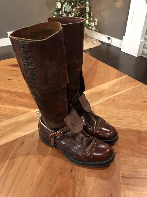 RCMP ROYAL CANADIAN Mounted Police Mountie Dress Uniform Boots W/ Spurs ...