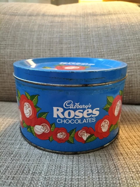 RARE VINTAGE ORIGINAL Cadbury Roses Chocolate Tin 1970s/1980s £1.99 ...