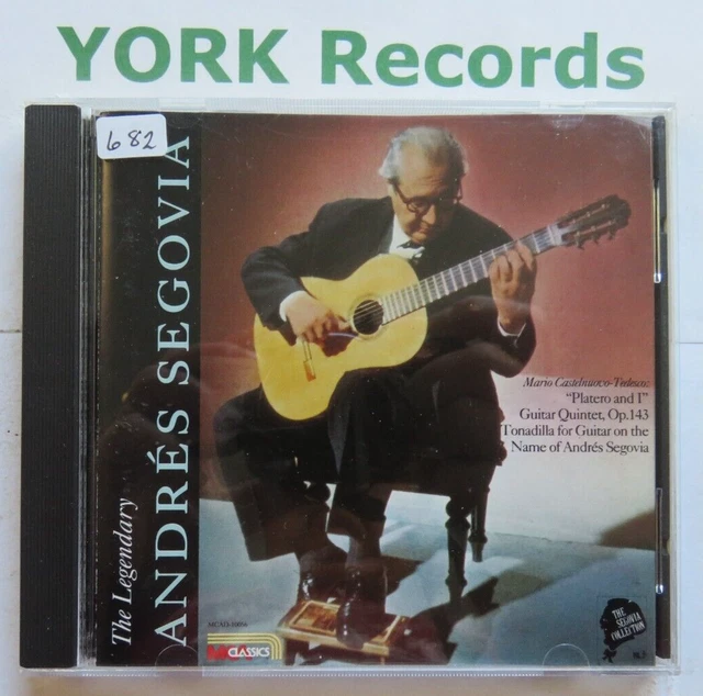 ANDRES SEGOVIA - The Segovia Collection Vol 8 - Castelnuovo-Tedesco ...