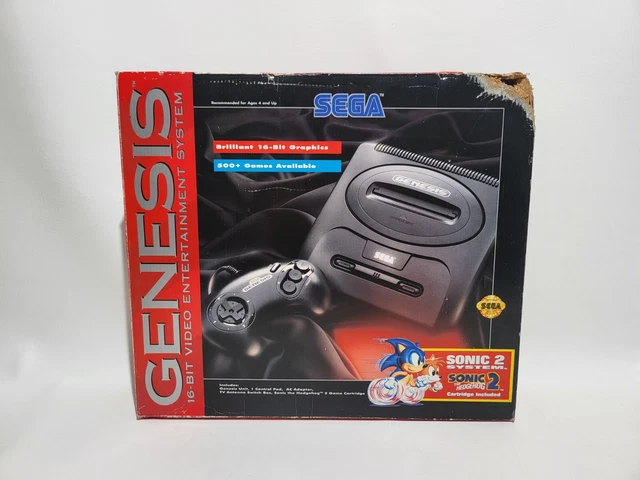 SEGA GENESIS MODEL 2 Console System Sonic 2 Bundle NIB NEW in Box £344. ...