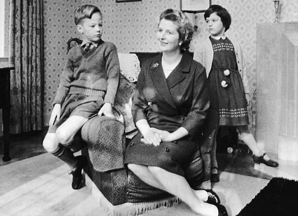 MARGARET THATCHER MP Finchley leader Conservative Party seen t- 1961 ...