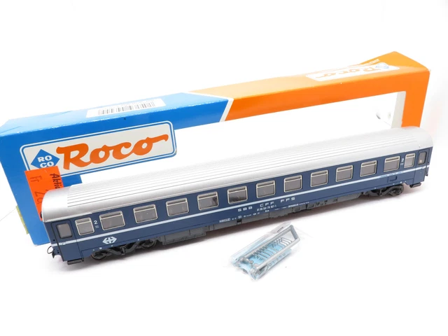 316HO - ROCO HO 44300 k - Eurofima Liegewagen 2.Kl blau der SBB - top ...