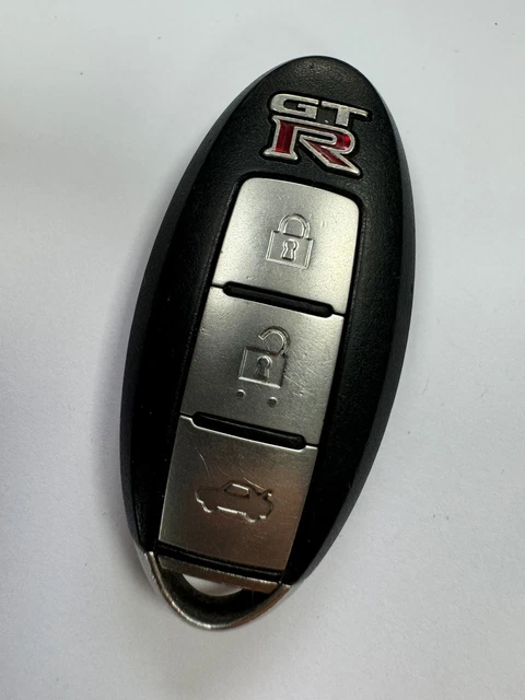 GENUINE NISSAN GTR 3 Button Remote Smart Key Tested & Working 5Wk49616 ...