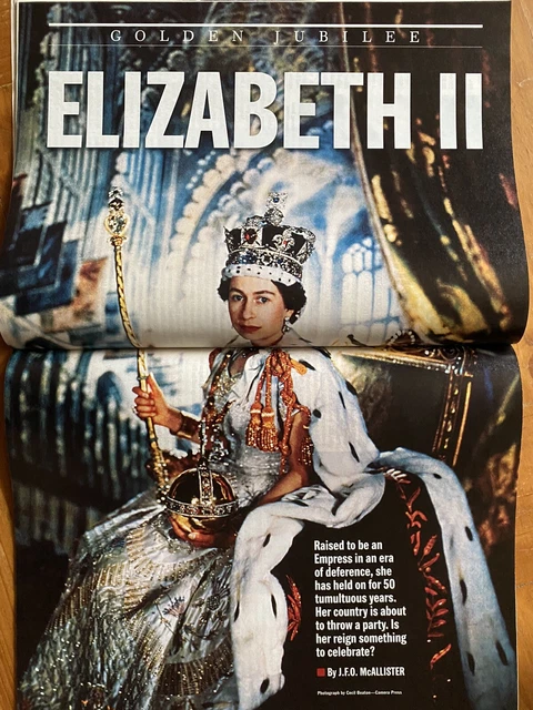 TIME MAGAZINE 2002 Queen Elizabethan Era Golden Jubilee Rich List ...