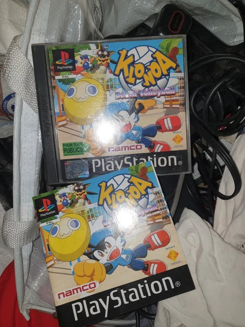 RARE EN VF : Klonoa Beach Volley - Jeu PS1 Playstation 1 - PAL Fr ...