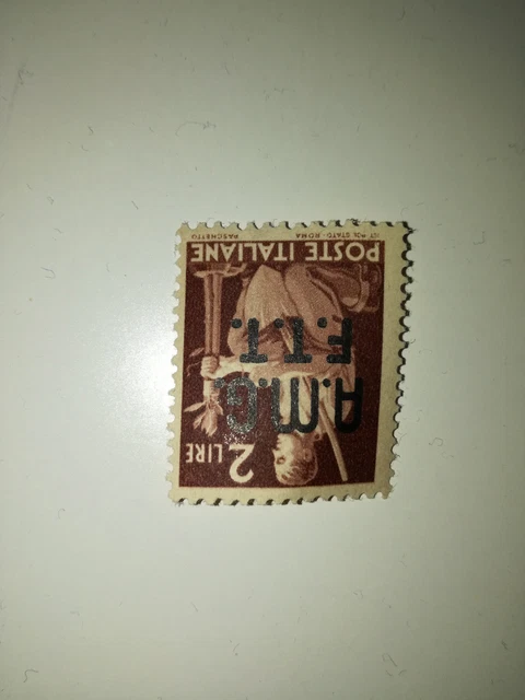 FRANCOBOLLO POSTE ITALIANE Lire 2 Marrone Usato Uomo Pensante EUR 18,00 - PicClick IT