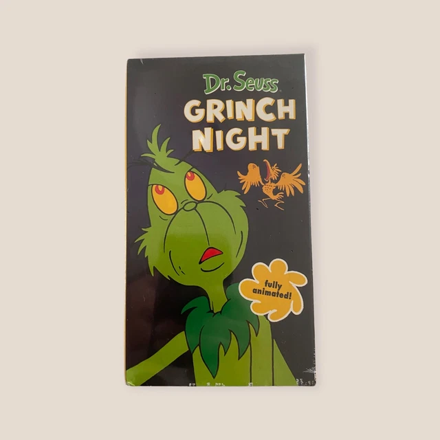 DR. SEUSS - Its Grinch Night (VHS, 2001) $26.60 - PicClick CA
