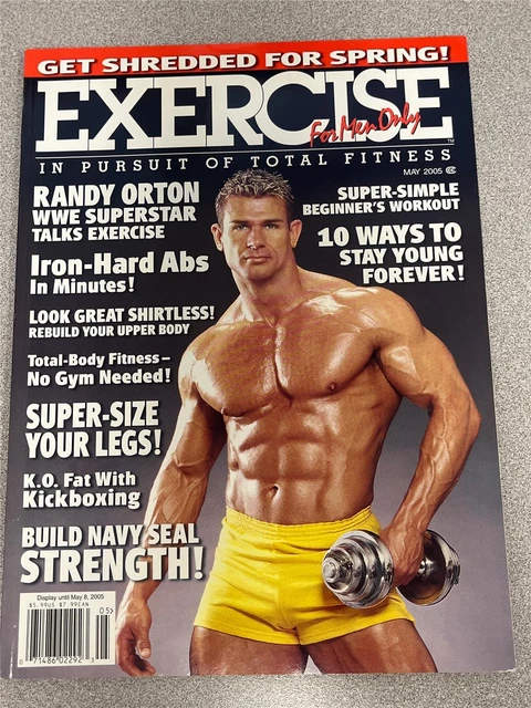 EXERCISE FOR MEN ONLY bodybuilding muscle fitness magazine 5-05 £11.96 ...