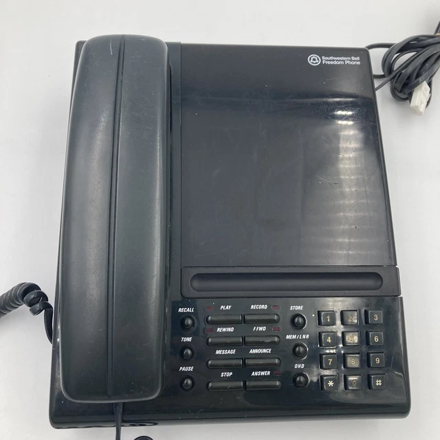 VINTAGE SOUTHWESTERN BELL Freedom Phone Model FA 1960 Cassette Recorder ...