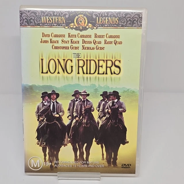 LONG RIDERS, THE (DVD, 1980) David Carradine Dennis Quaid Randy Quaid ...