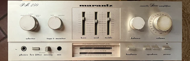 AMPLI VINTAGE MARANTZ PM 250 EUR 150,00 - PicClick FR