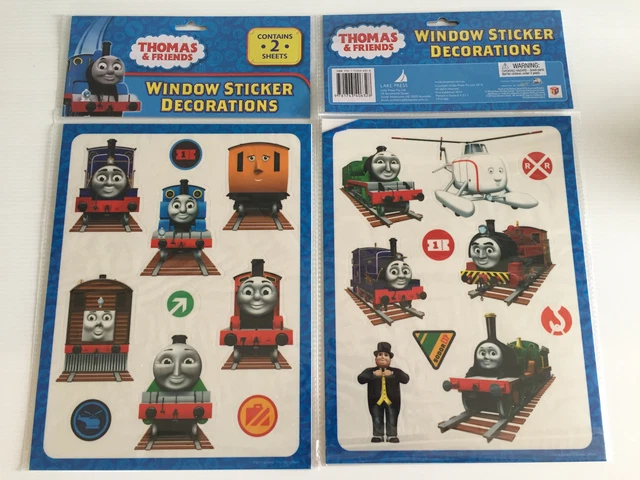 BRAND NEW SEALED Thomas The Tank Engine Window Sticker Decorations 2 ...