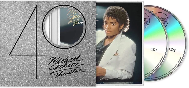 MICHAEL JACKSON THRILLER 40Th Anniversary Deluxe 2 Cd Set New Sealed £ ...