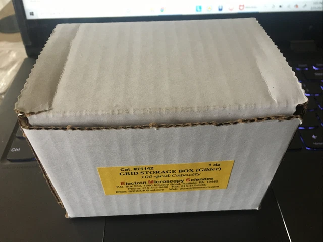 7 BOXES 100-GRID Storage Box Electron Microscope Microscopy Sciences EMS 71140 EUR 53,25 ...
