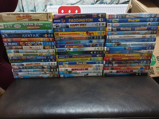 50 COLLECTION LOT Bundle DVD Movies Films Boxsets Kids Children's ...