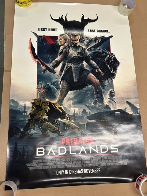PREDATOR BADLANDS CINEMA Poster Matt Ferguson £16.15 - PicClick UK