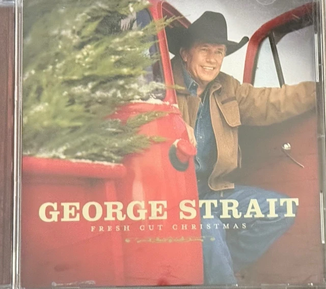 GEORGE STRAIT FRESH Cut Christmas Music CD 2006 Country Special Ed ...