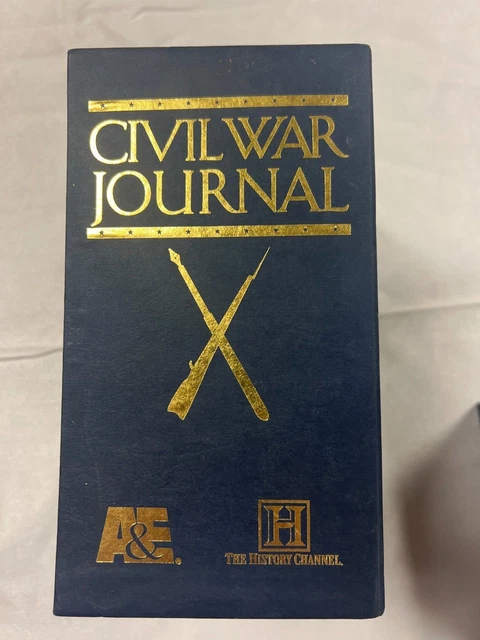 CIVIL WAR JOURNAL VHS Box set -History Channel-Hosted by Danny Glover ...