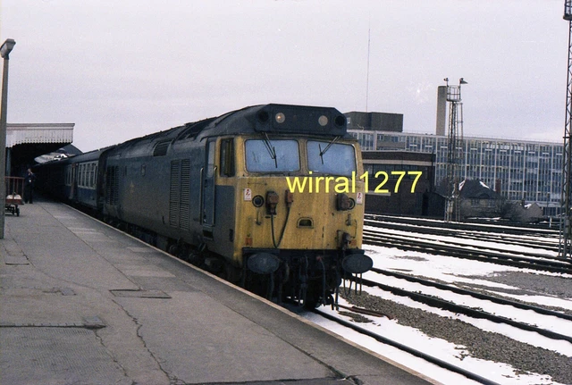 ORIGINAL RAILWAY PHOTOGRAPHIC negative Class 50 500?? a Bristol £2.50 ...
