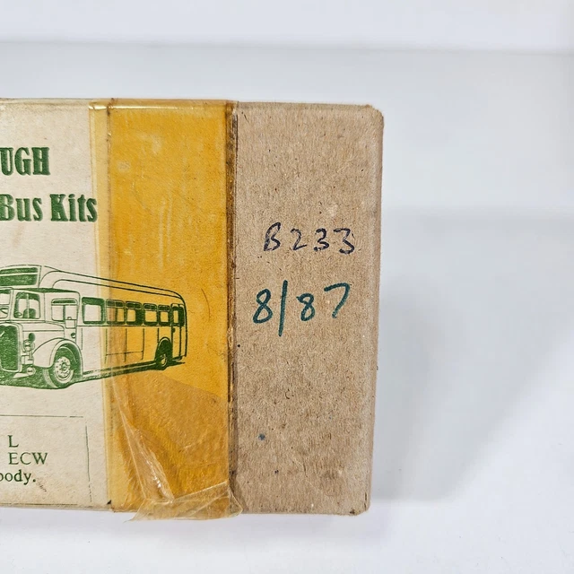 BRACKENBOROUGH 4MM SCALE Model Bus Kit for a Bristol L Post War ECW 35 ...