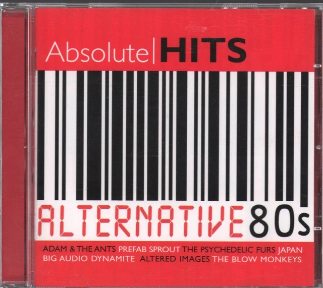 VARIOUS ARTISTS ABSOLUTE | Hits (Alternative 80s) CD UK Crimson 2007 ...