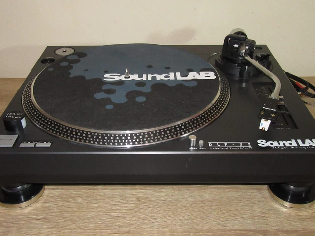 SOUND LAB DLP-32 Direct Drive Turntable **FREE UK POST** £89.99 ...