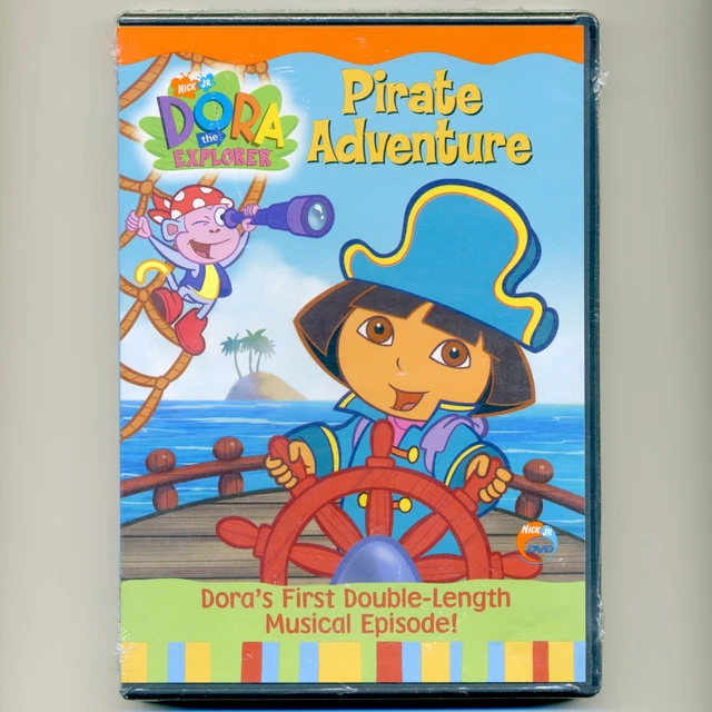 DVD DORA THE Explorer Pirate Adventure Nick Jr. Cartoni animati ...