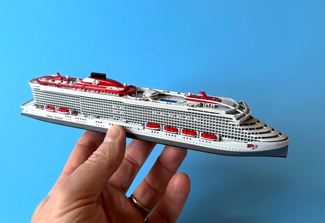 MODEL CRUISE SHIP SCARLET LADY 1/1250 scale by SCHERBAK USA EUR 335,55 ...