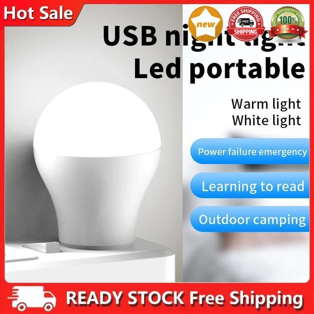 EYE PROTECTION LIGHT 5V LED Night Light 6500K Round Desk Lamps for Home ...