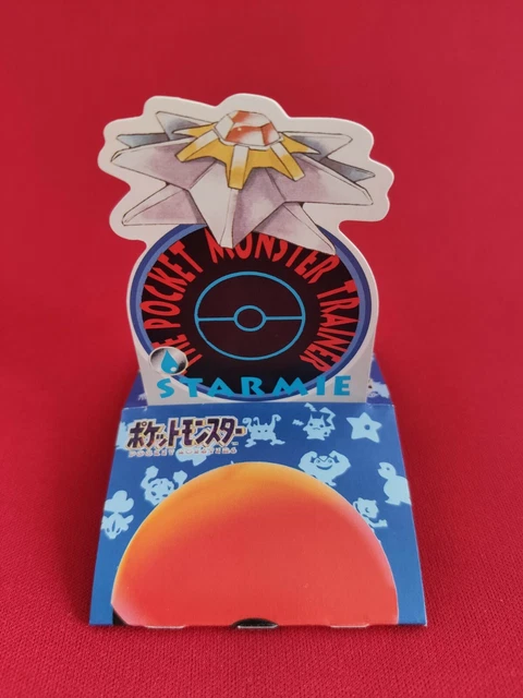 POKÉMON PRÉSENTOIR SLIDE Up Japanese Bandai 1998 Staross Starmie EUR 6 ...
