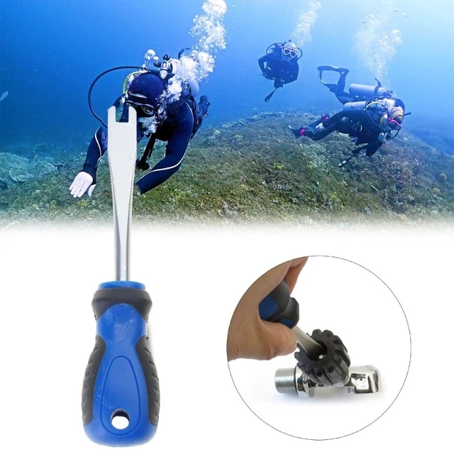 SCUBAS DIVING CYLINDER Tank Valves Wrench Driver Tool Spanners Easy to ...